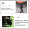 18" Double Sided LED Stop Slow Paddle, Led Flashing Traffic Control ...