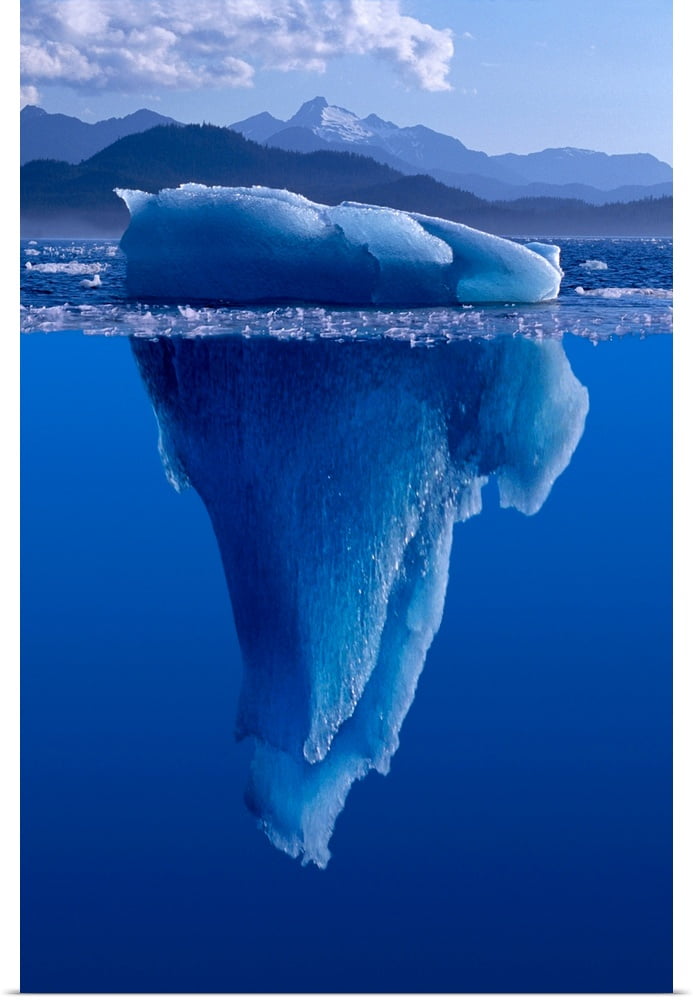Great BIG Canvas | "Tip of the Iceberg Digital Composite" Art Print ...
