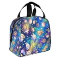 Bunny Lunch Bag Cute Cartoon Pattern Reusable Cooler Tote With Front ...