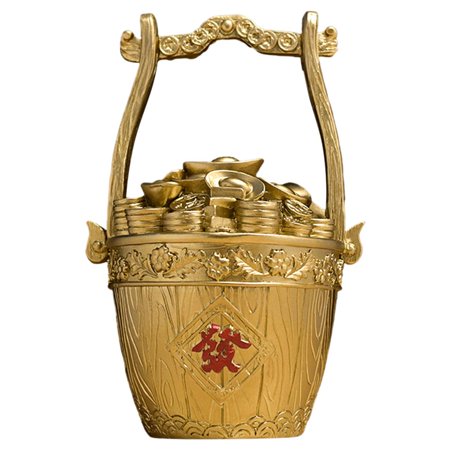 Resin Chinese Cornucopia Statue Feng Shui Ingots Figurine , Wealth ...