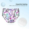 Sikiie Eiffel Tower And Hearts Girls Cotton Underwear Adorable Panties Briefs For Little And