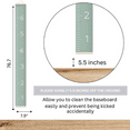 Morxy Canvas Growth Chart for Kids - Unisex Kids Room Wall Decor ...