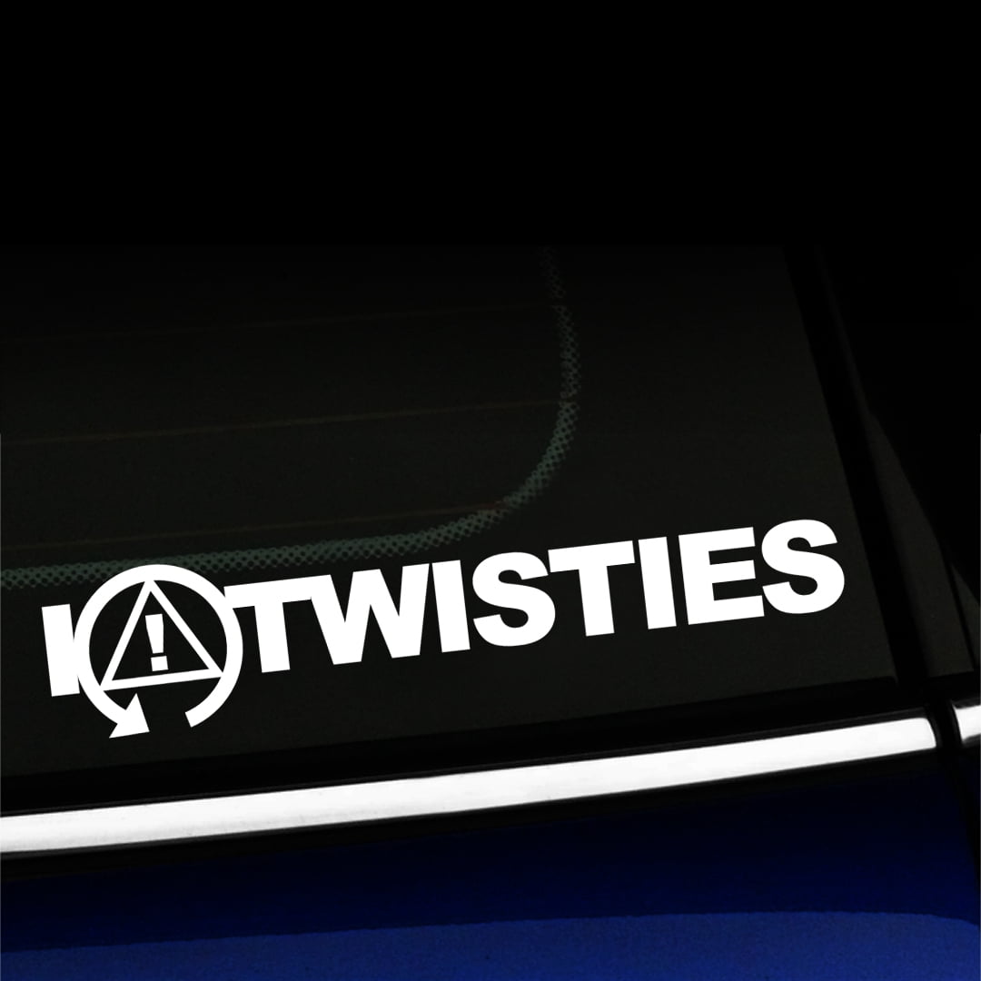 I DSC Off Twisties - Vinyl Decal - Choose Color - [WHITE] - Walmart.com