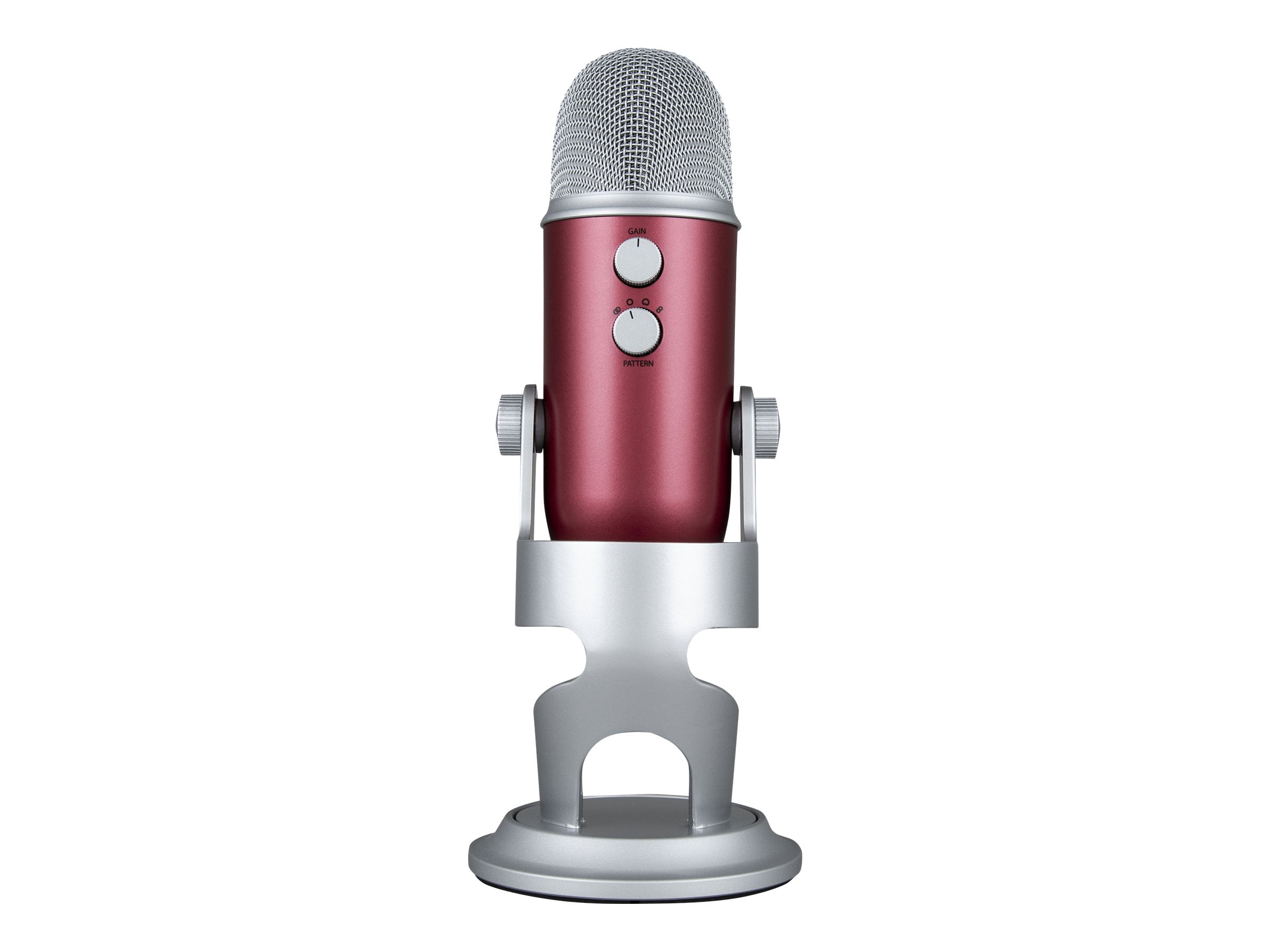 Blue Microphones Yeti - Microphone - USB - steel red Blue Microphones Yeti - Microphone - USB - steel red