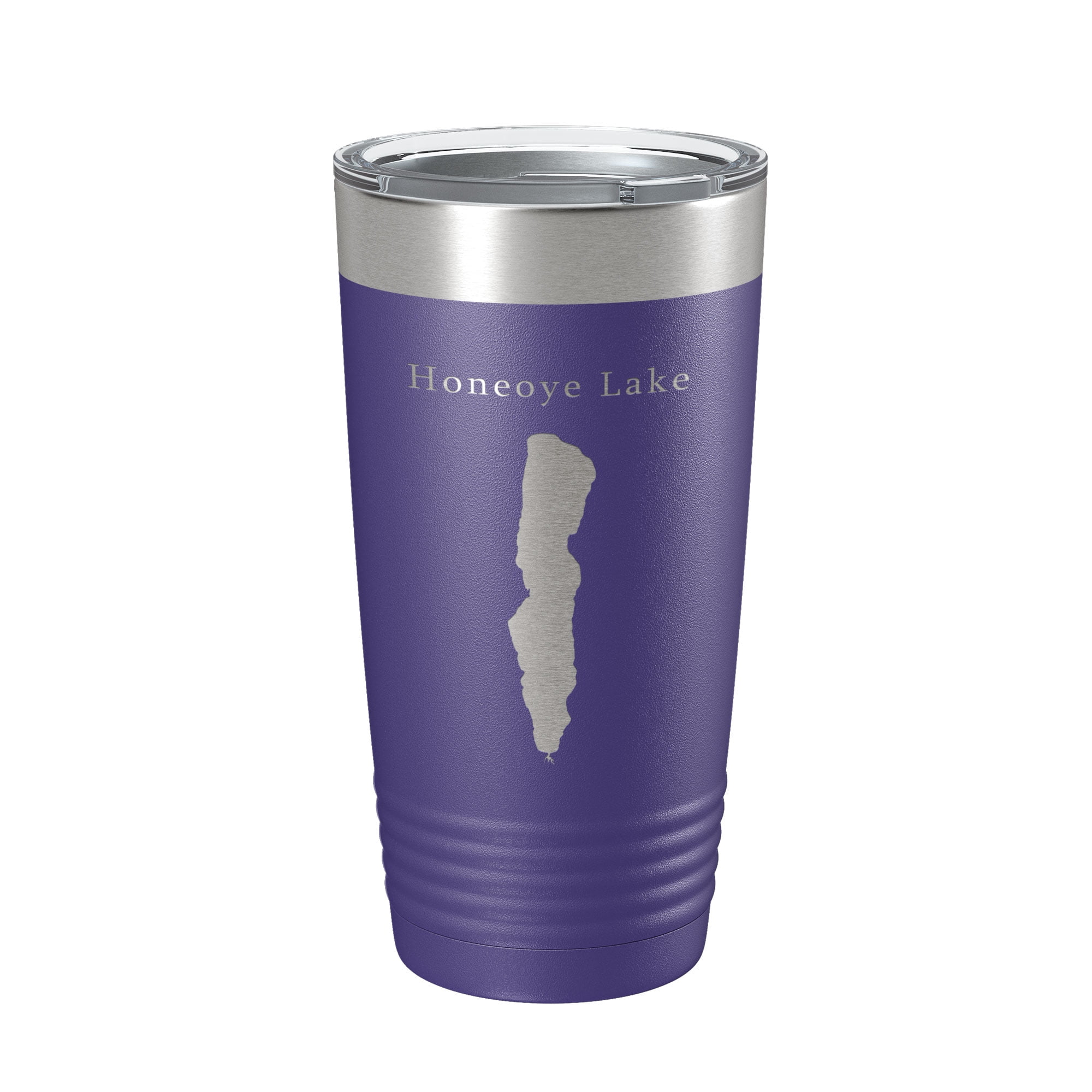 Honeoye Lake Map Tumbler Travel Mug Insulated Laser Engraved Coffee Cup ...
