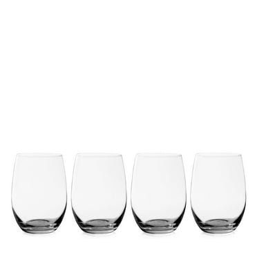 Libbey 7510 Vina Tall Wine Glasses, Stemmed Bulk Drinking Set, 16-ounce ...