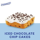 Entenmann's Chocolate Chip Snack Cakes, 6 packs, Mini Iced Cake, 12 oz ...