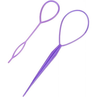 19 Pcs Hair Braiding Tool, DIY Hair Styling Tool Kit Updo Ponytail ...