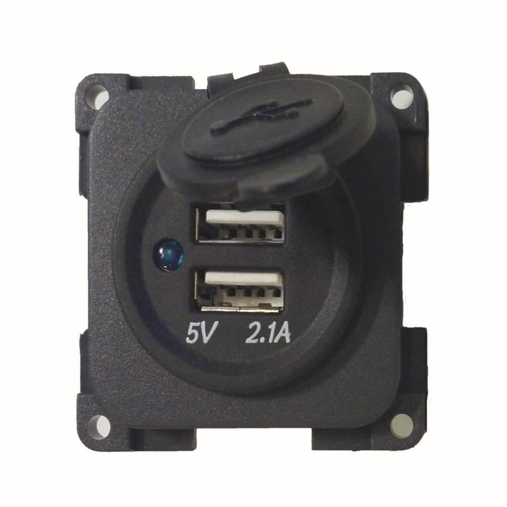 Dual USB Socket Charger 12V For Motorhome Campervan Caravan - Walmart.com