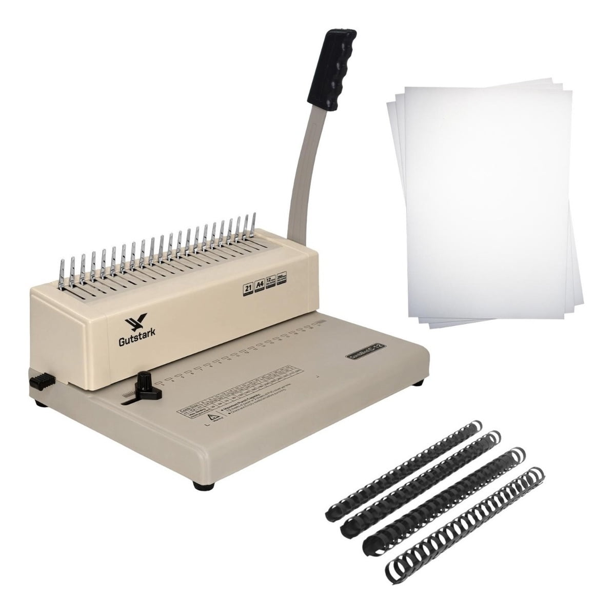 Engargoladora Perforadora Gutstark Profesional 450 Hojas | Bodega ...