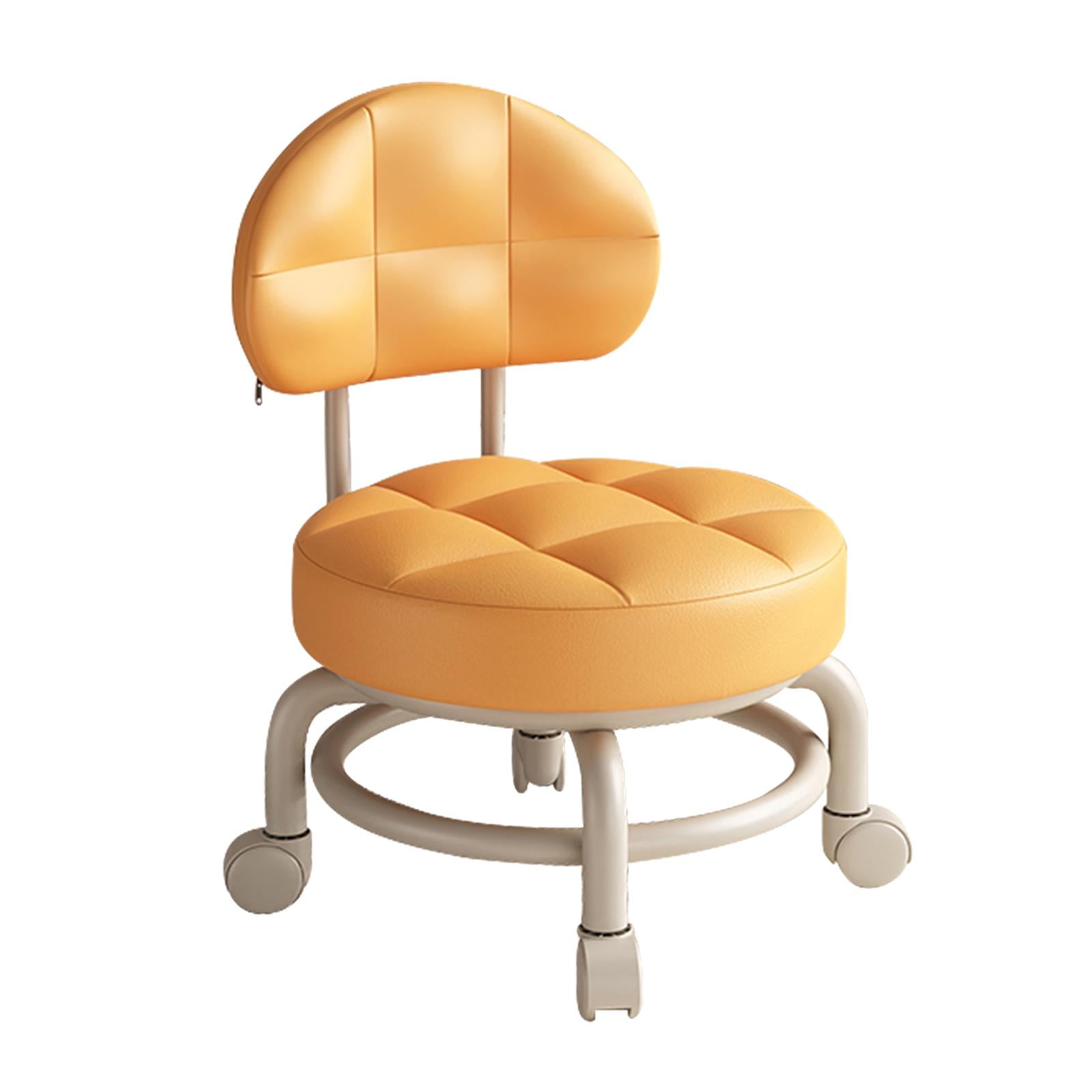 Rolling Stool Pulley Stool Makeup Universal Swivel Caster Wheels Roller ...