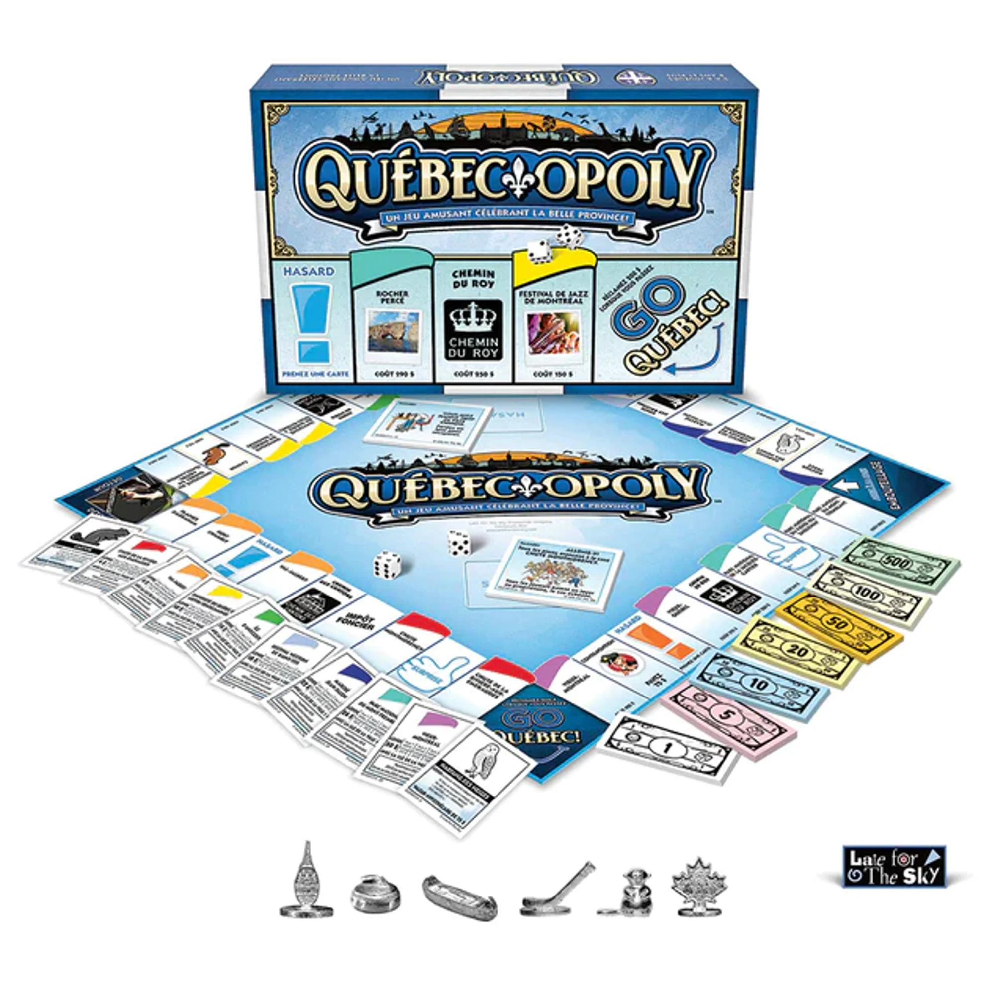 Click here for Late For The Sky Quebec-Opoly 2-6 Players. Ages 8+ prices