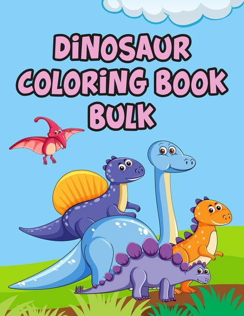Dinosaur Coloring Book Bulk : Dinosaur Coloring Book Bulk, Dinosaur ...