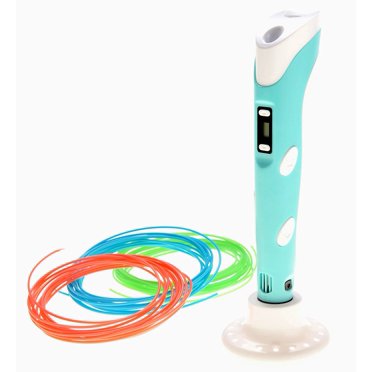SCRIB3D P1 3D Printing Pen with Display - Includes 3D Pen, 3 Starter ...