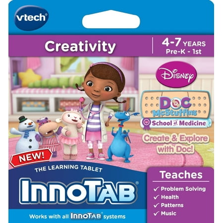 Vtech InnoTab Software: Doc McStuffins Create & Learn with Doc ...