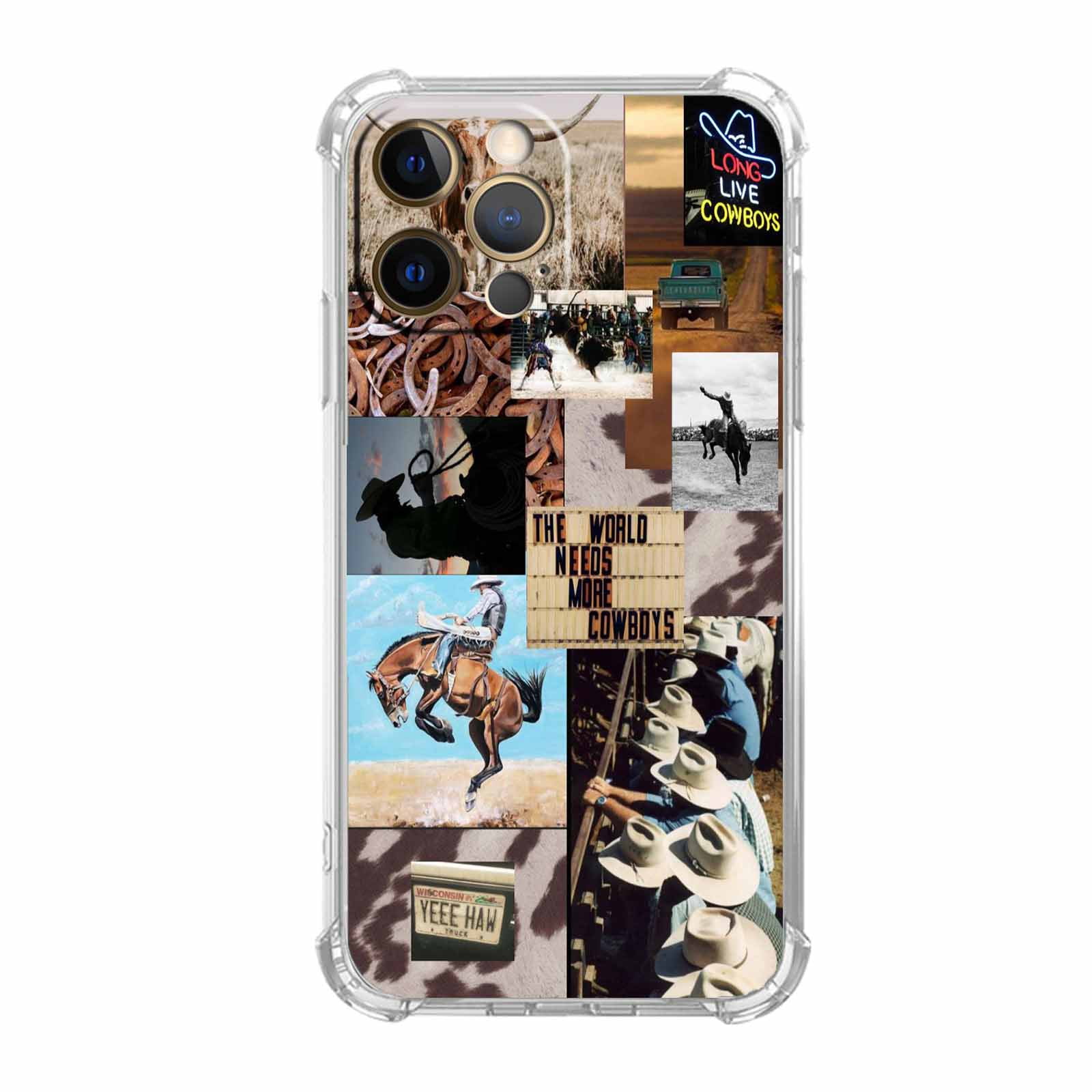 Western Cowboy Case for iPhone 12 Pro Max,Aesthetic Art Design Pattern ...
