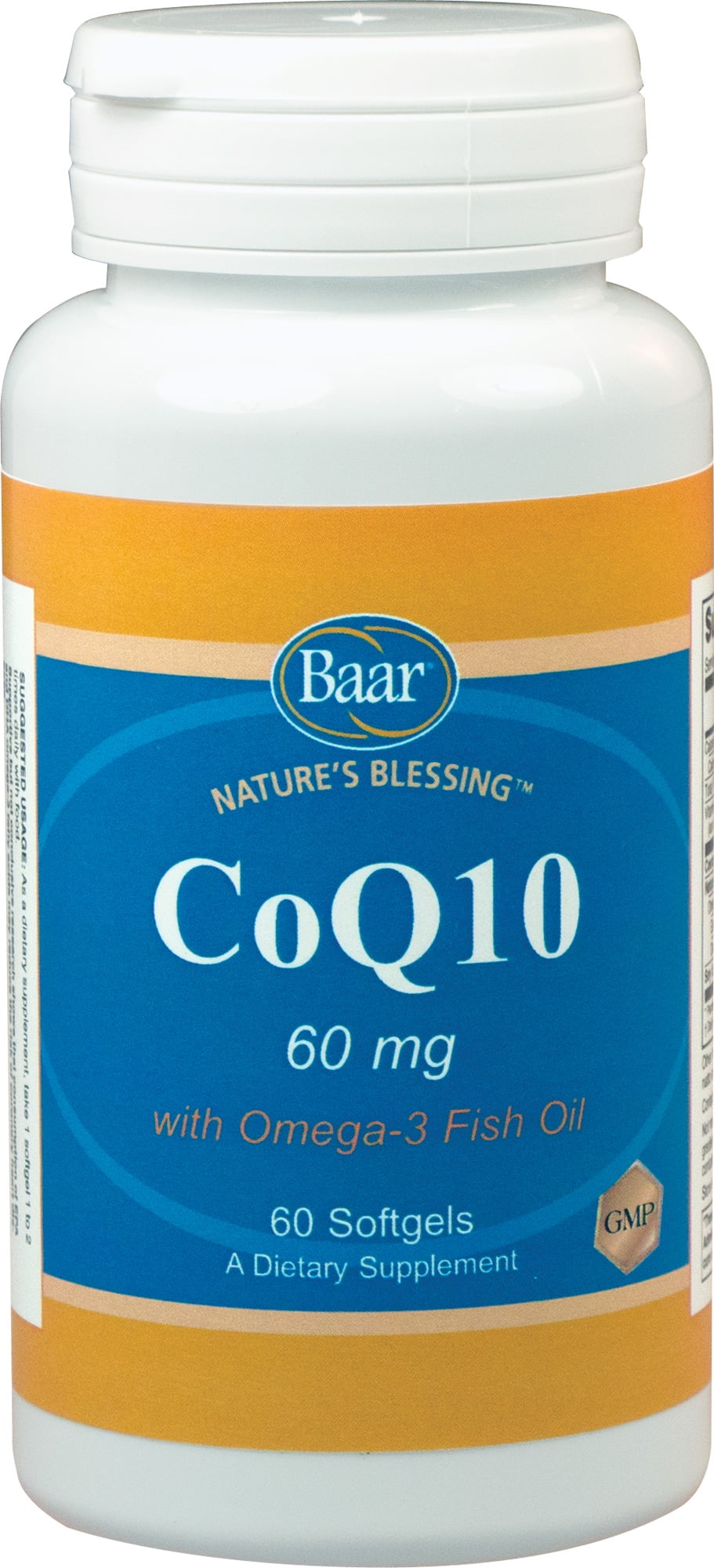 CoQ10 with Omega-3 Fish Oil - 60 softgels - Walmart.com