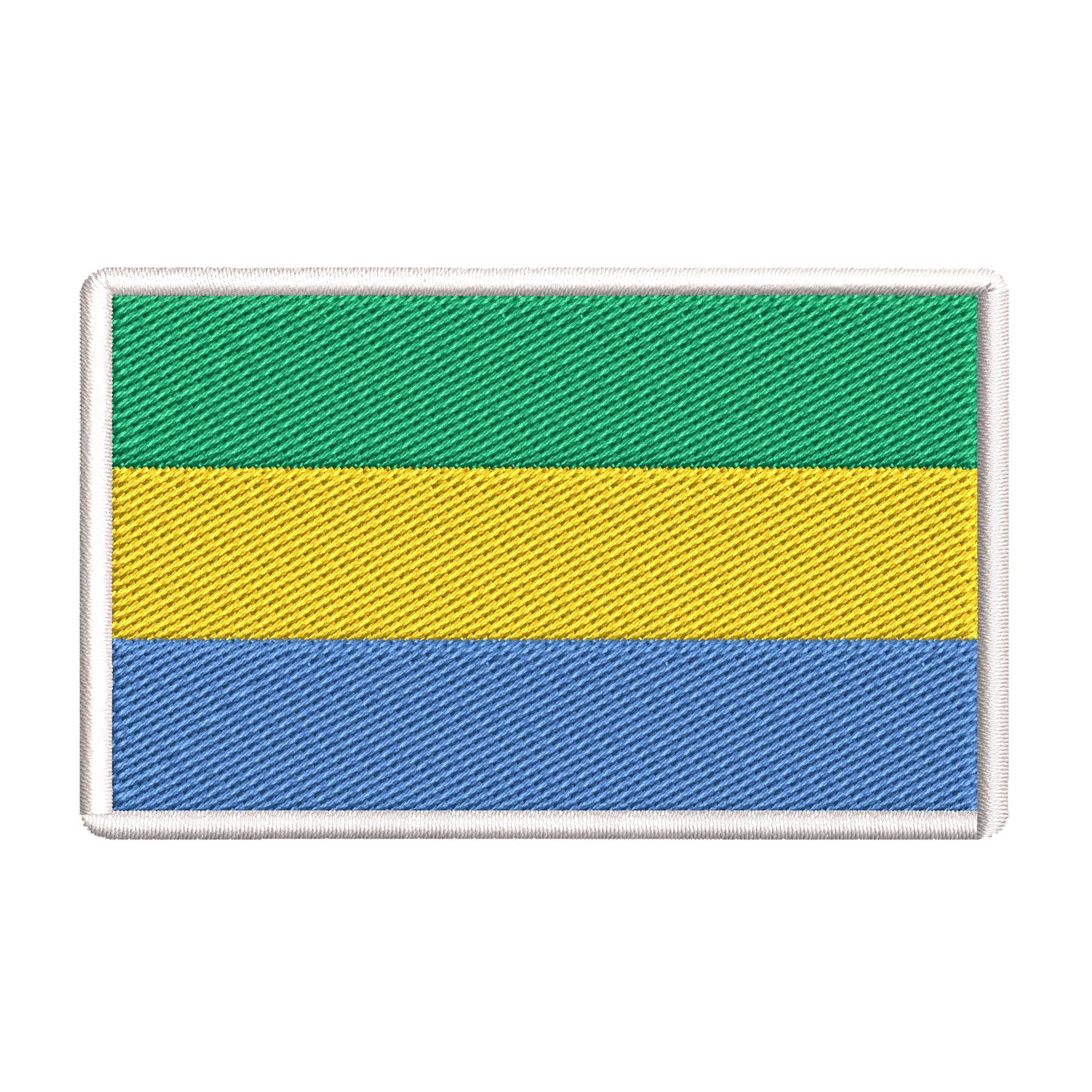 Gabon Flag Embroidered Iron-on Patch - Walmart.com