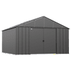 Arrow Classic 14x12 Metal Shed - Durable Steel Building for Backyard ...