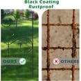 25 Pack Decorative Garden Fence Panels No Dig Fencing, Animal Barrier ...