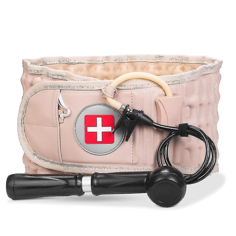 Tignapoo Adjustable Lumbar Decompression Belt with Air Pump for Back ...