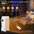 Save Energy Lockable Wheels Electric Fireplace Standing Adjusts Control ...