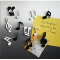 12-Piece Musical Note Refrigerator Magnet Set – Decorative Fridge ...