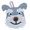 Creativity Street Felt Sewing Dog Kit, Schnauzer, 4.25" x 6.5" x 1", 6 ...