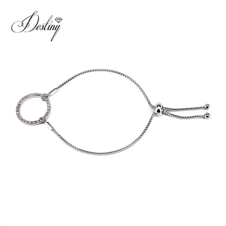 Destiny Jewellery Bracelet Crystals from Swarovski Brass Bracelet with ...