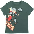 Marvel Iron Man Thor Groot Big Boys 4 Pack T-Shirts Toddler to Big Kid ...