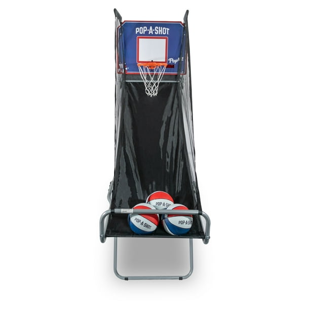 Pop-A-Shot Official Pop-Up Portable Basketball Arcade Game - Electronic ...