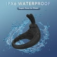 Vibrating Cock Ring Sex Toys For Men Silicone Penis Ring Remote