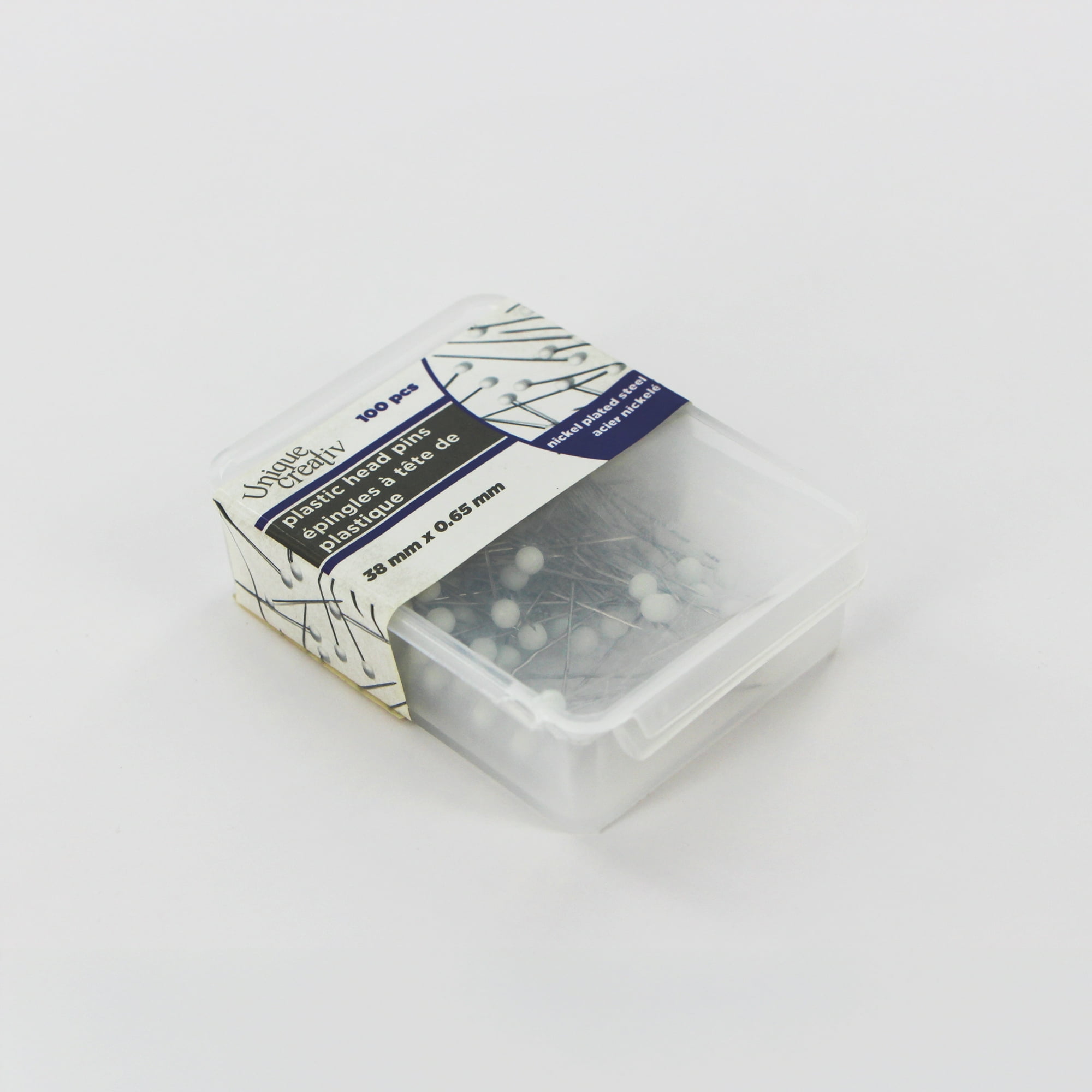 Click here for Unique Creativ Plastic‑head Pins - White  38 Mm  1... prices