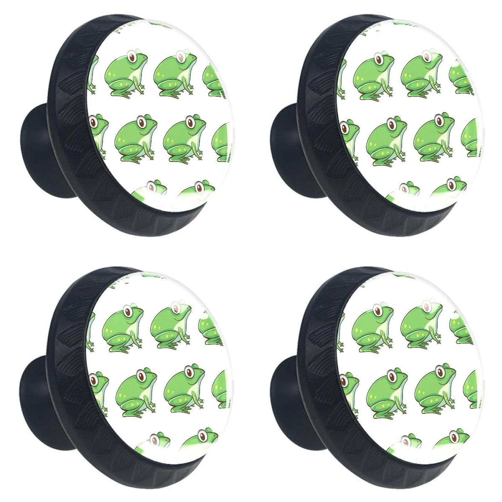 4 Pcs Frog Knobs for Kitchen Cabinet Cupboard Dresser Bookcase Drawer ...