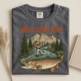 CLOTEX Comfort Colors Reel Cool Dad Shirt,Funny Fishing Dad Shirt, Reel ...