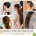 4 PCS 5 Inch Extra Large Claw Clips for Women, Jumbo Claw clips for ...