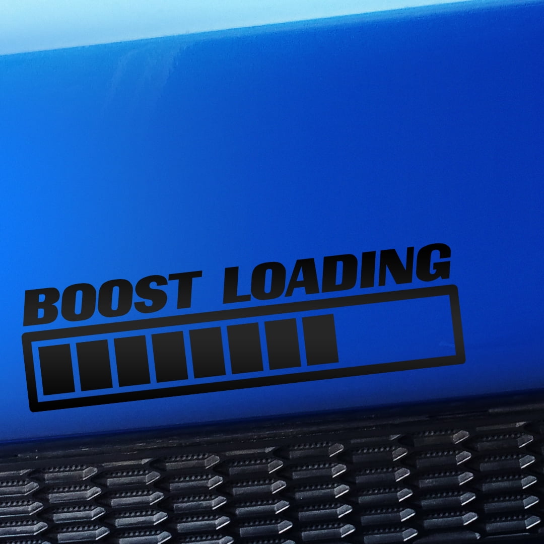 Boost Loading - Vinyl Decal - Choose Color - [MATTE BLACK] - Walmart.com