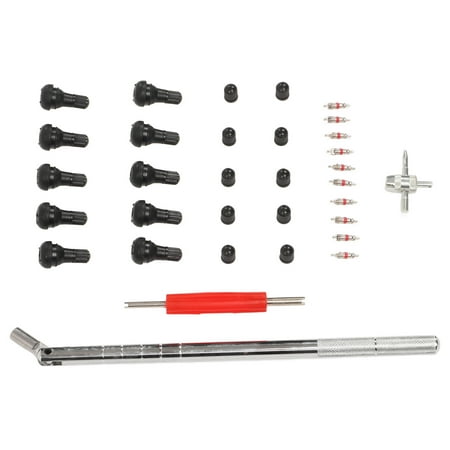 Valve Stem Installer, Tire Valve Stem Repair Kit ABS Metal Durable ...
