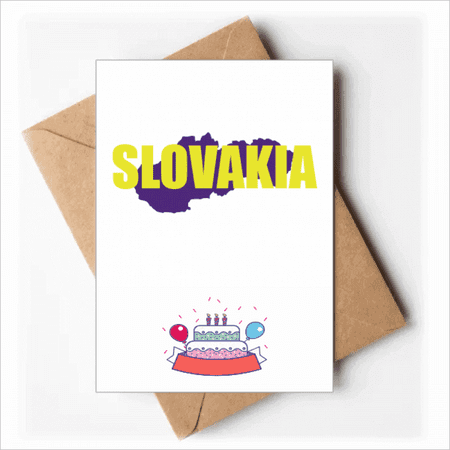 euan map slovakia art deco fashion Happy Birthday Greeting Cards ...