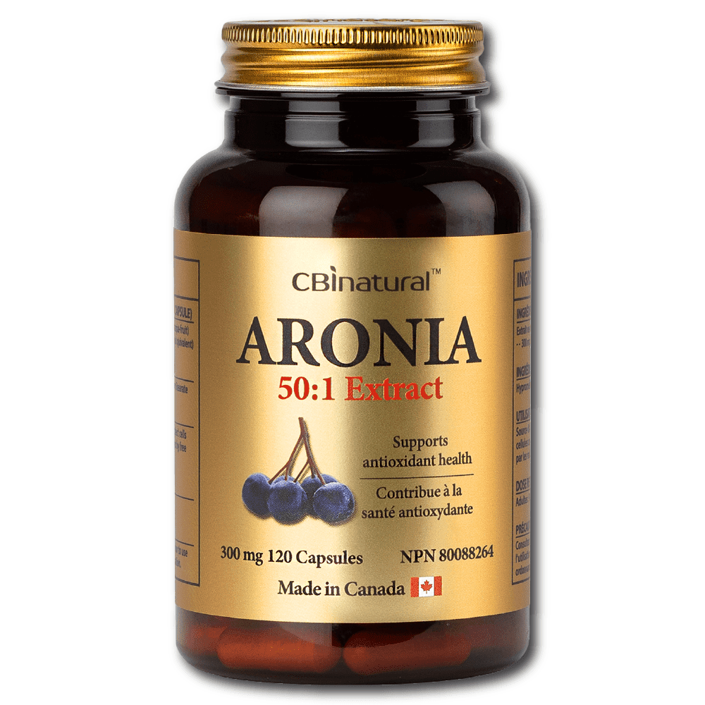 Click here for Cbinatural 50x Concentrated Aronia 300mg 120 Caps prices