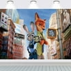 Zootopia Backdrop Banner Party Supplies Poster Movie Theme Background ...