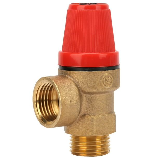 Spring Safety Valve,G1/2'' Premium Brass Safety D Safety Valve Pressure ...