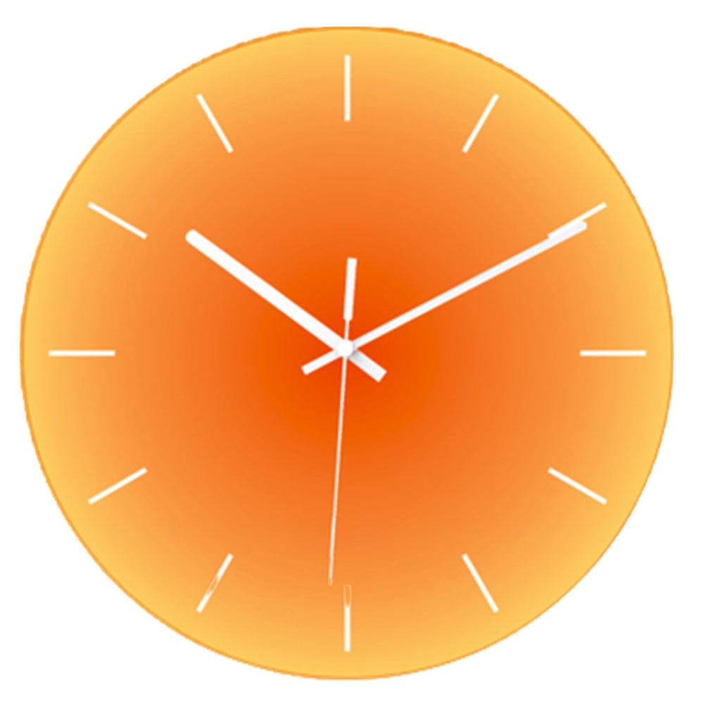 30CM Sunset Hanging Clocks Creative Clock for Home Decoration for Porch ...