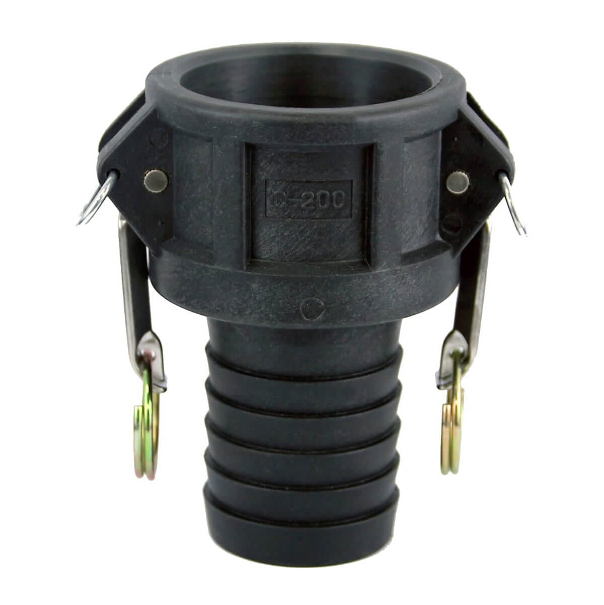 Gloxco Poly Cam Lock Fitting, Type C, 3" Female Camlock x 3" Hose Shank ...