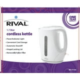 Rival Plastic 1.7 Liter Kettle - Walmart.com