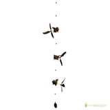 Hand Carved Wooden Animal Hanging Wind Spinners - Walmart.com