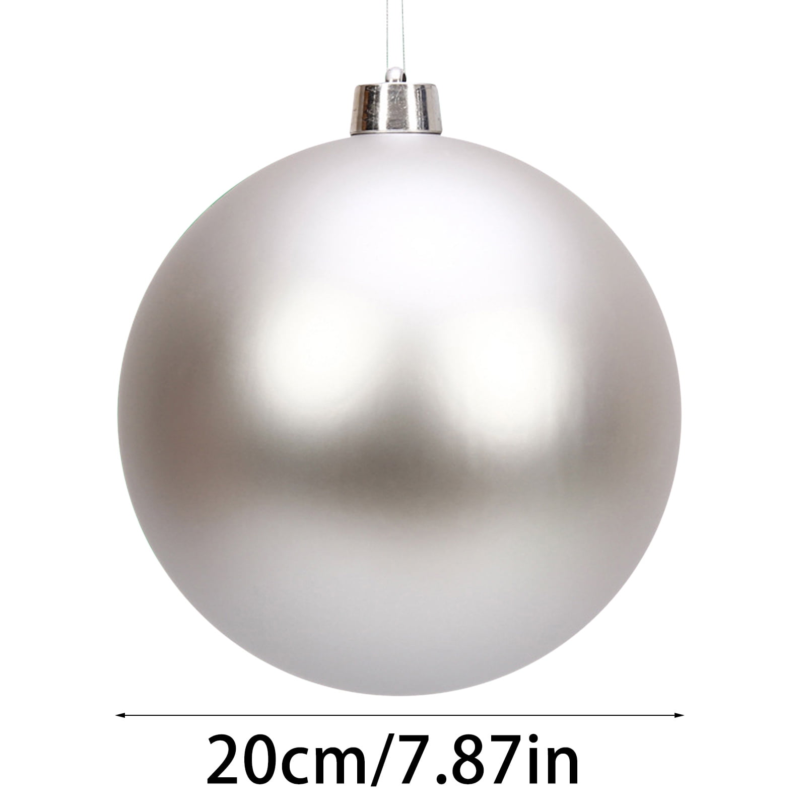 Silver Christmas Ball Png