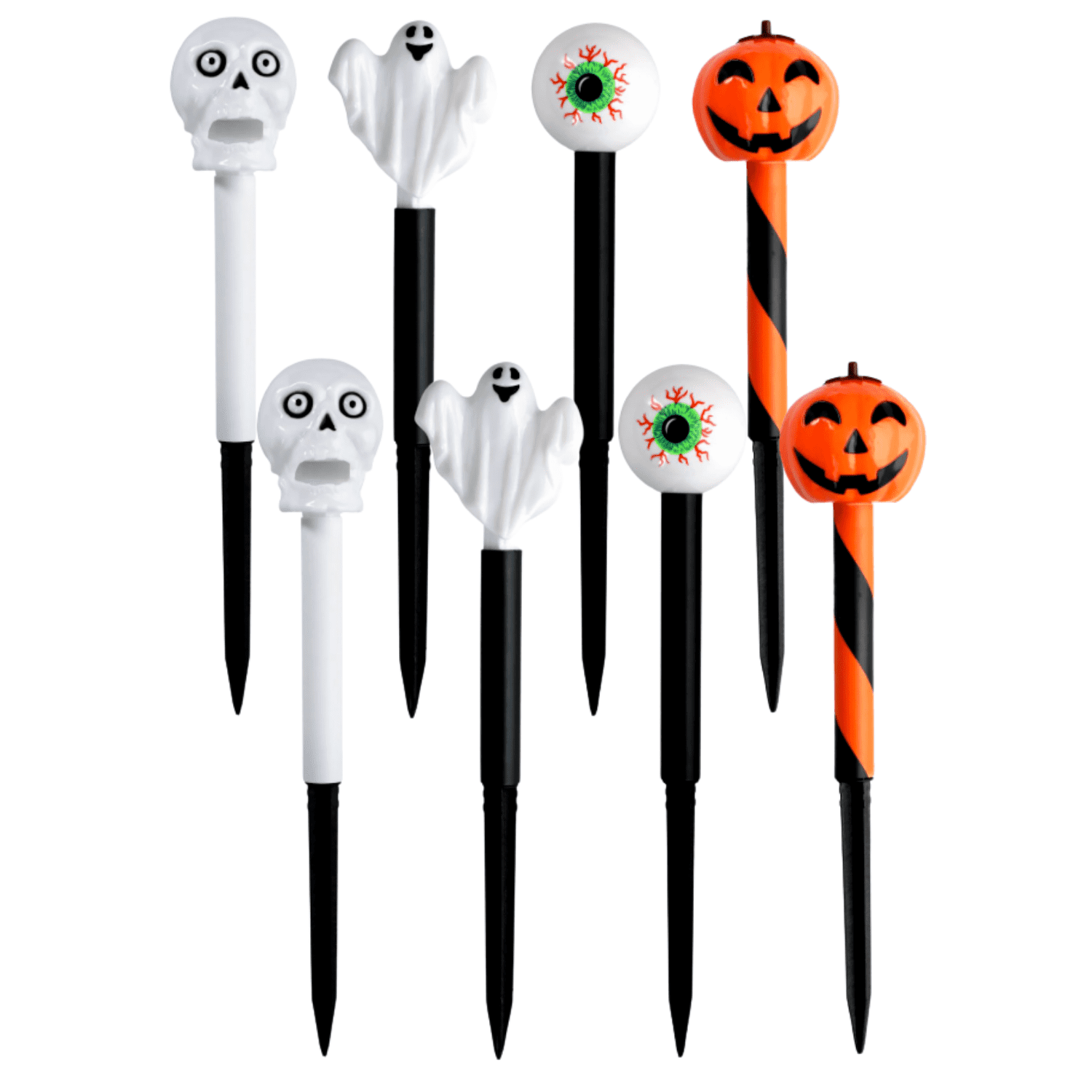 Halloween Solar Stake Light Outdoor Yard Path Scary Creepy Spooky ...