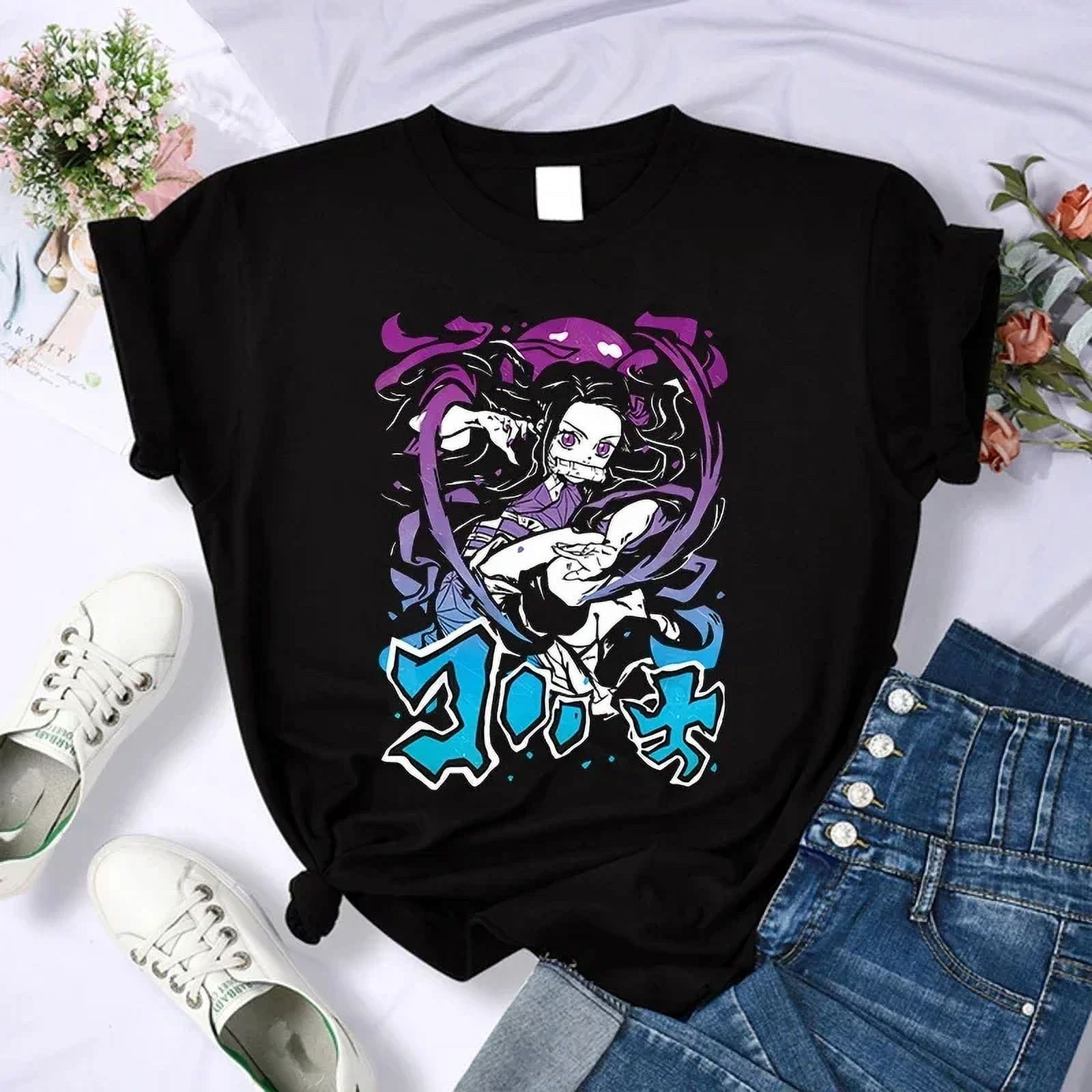 Click here for Unbranded Demon Slayer T Shirt Women Kimetsu No Ya... prices