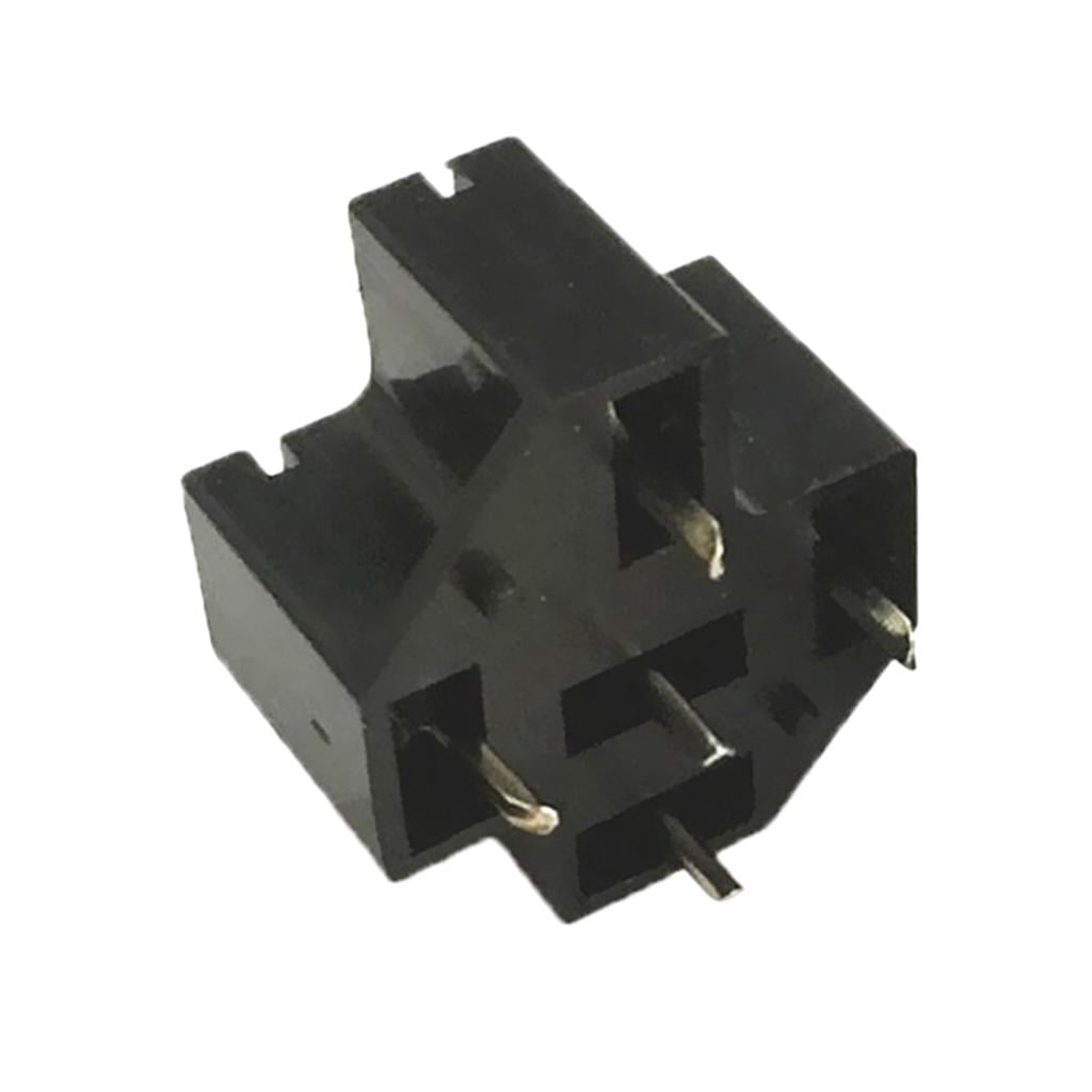 40A SPDT Relay Connector 5Pin Mounting Socket Base Holder & 10 ...